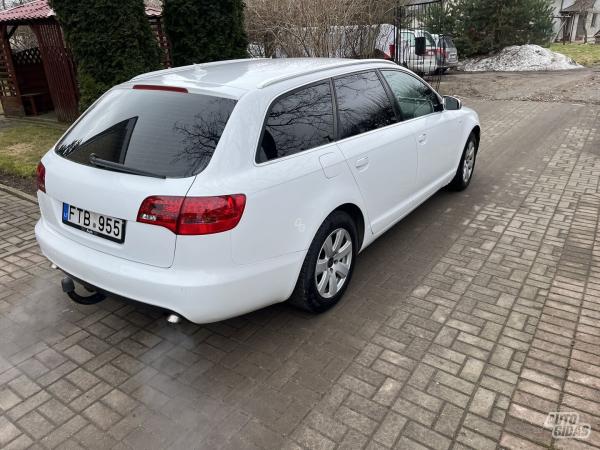 White Audi A6 2008 in Siauliai, with an engine capacity of 2.00 L and mileage of 418 thousand km for 2500 €, photo 4 on AUTOMOTO.COM.LV