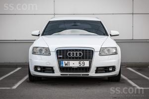 White Audi A6 2008 in Riga, with an engine capacity of 3.00 L and mileage of 0 thousand km for 5990 €, photo 3 on AUTOMOTO.COM.LV