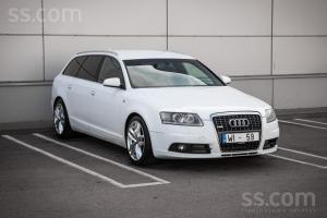 White Audi A6 2008 in Riga, with an engine capacity of 3.00 L and mileage of 0 thousand km for 5990 €, photo 4 on AUTOMOTO.COM.LV