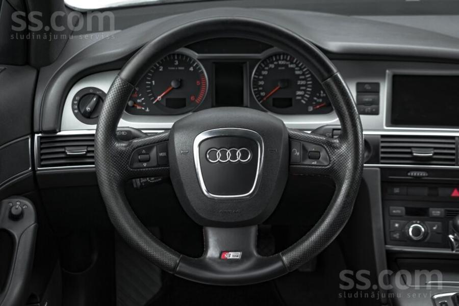 White Audi A6 2008 in Riga, with an engine capacity of 3.00 L and mileage of 0 thousand km for 5990 €, photo 19 on AUTOMOTO.COM.LV