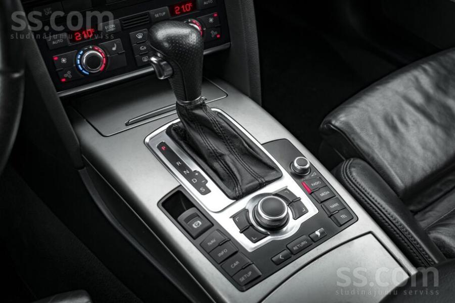 White Audi A6 2008 in Riga, with an engine capacity of 3.00 L and mileage of 0 thousand km for 5990 €, photo 22 on AUTOMOTO.COM.LV