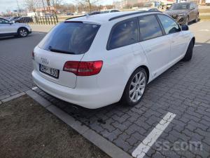 White Audi A6 2008 in Riga, with an engine capacity of 2.70 L and mileage of 344 thousand km for 6250 €, photo  on AUTOMOTO.COM.LV