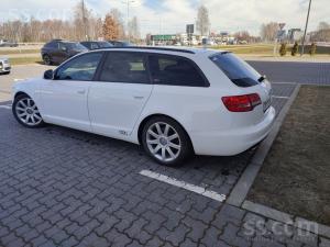 White Audi A6 2008 in Riga, with an engine capacity of 2.70 L and mileage of 344 thousand km for 6250 €, photo 7 on AUTOMOTO.COM.LV