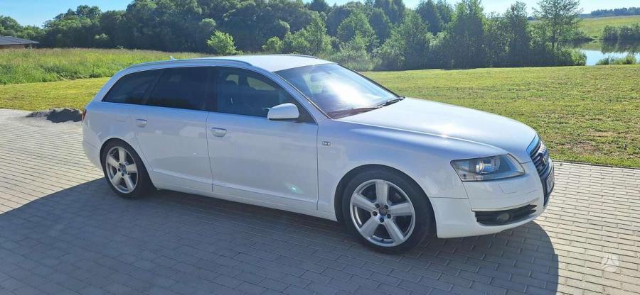 Белый Ауди А6 2008 в Утена, объемом двигателя 1.97 л и пробегом 367 тыс. км за 3900 €, фото 1 на AUTOMOTO.COM.LV