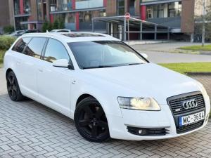 Balts Audi A6 2008 Rīga, ar dzinēja tilpumu 3.00 L un nobraukumu 270 tūkst. km par 4290 €, foto  vietnē AUTOMOTO.COM.LV