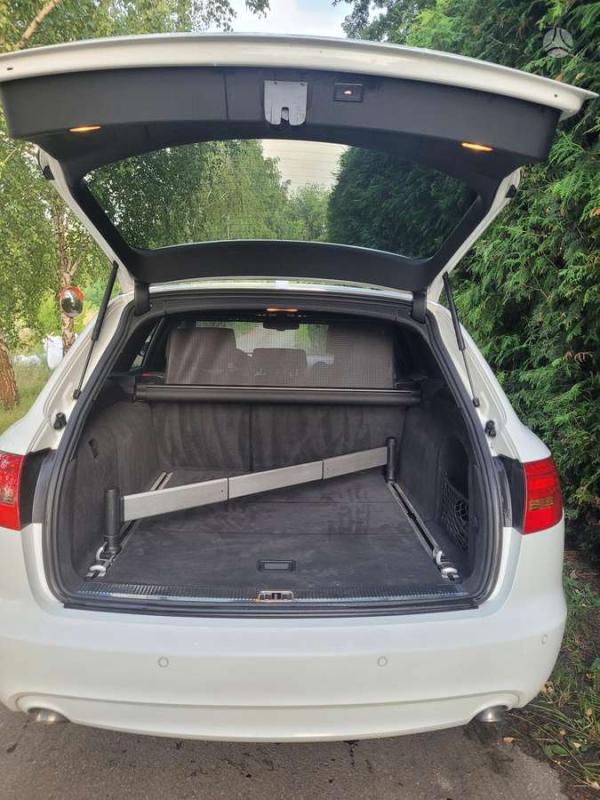 White Audi A6 2008 in Vilkaviskis, with an engine capacity of 2.97 L and mileage of 368 thousand km for 3850 €, photo 6 on AUTOMOTO.COM.LV