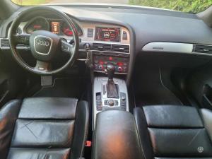 White Audi A6 2008 in Vilkaviskis, with an engine capacity of 2.97 L and mileage of 368 thousand km for 3850 €, photo 12 on AUTOMOTO.COM.LV