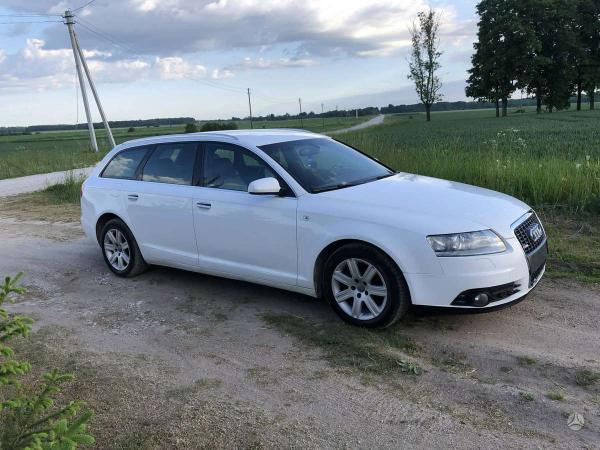 Белый Ауди А6 2008 в Расейняй, объемом двигателя 2.00 л и пробегом 249 тыс. км за 2500 €, фото 1 на AUTOMOTO.COM.LV