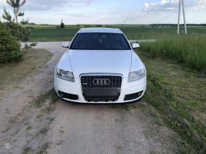 White Audi A6 2008 in Raseiniai, with an engine capacity of 2.00 L and mileage of 249 thousand km for 2500 €, photo 6 on AUTOMOTO.COM.LV