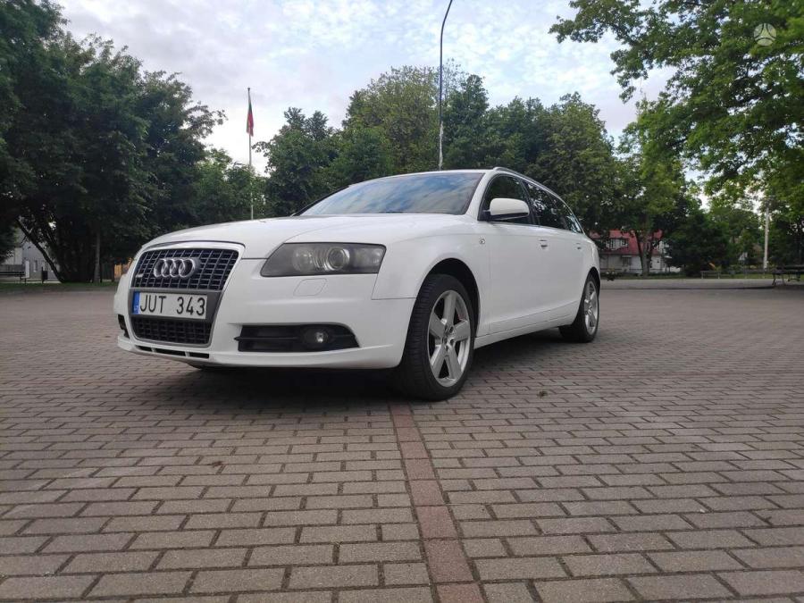 Balts Audi A6 2008 Šauļi, ar dzinēja tilpumu 1.97 L un nobraukumu 232 tūkst. km par 3950 €, foto 1 vietnē AUTOMOTO.COM.LV