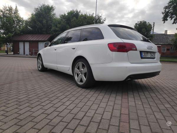 White Audi A6 2008 in Siauliai, with an engine capacity of 1.97 L and mileage of 232 thousand km for 3950 €, photo 2 on AUTOMOTO.COM.LV