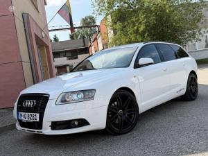 Balts Audi A6 2008 Utena, ar dzinēja tilpumu 2.70 L un nobraukumu 290 tūkst. km par 3990 €, foto  vietnē AUTOMOTO.COM.LV