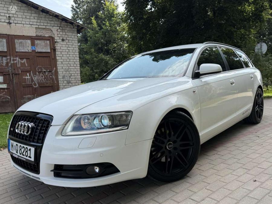 Balts Audi A6 2008 Utena, ar dzinēja tilpumu 2.70 L un nobraukumu 290 tūkst. km par 3990 €, foto 5 vietnē AUTOMOTO.COM.LV
