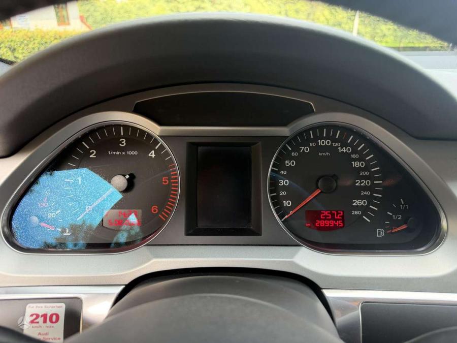 Balts Audi A6 2008 Utena, ar dzinēja tilpumu 2.70 L un nobraukumu 290 tūkst. km par 3990 €, foto 32 vietnē AUTOMOTO.COM.LV