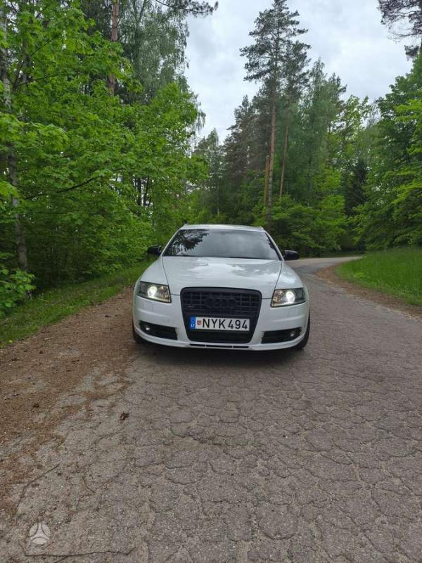 Белый Ауди А6 2008 в Вильнюс, объемом двигателя 2.97 л и пробегом 260 тыс. км за 4999 €, фото 1 на AUTOMOTO.COM.LV