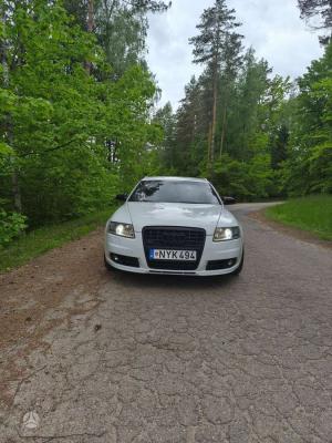 White Audi A6 2008 in Vilnius, with an engine capacity of 2.97 L and mileage of 260 thousand km for 4999 €, photo  on AUTOMOTO.COM.LV