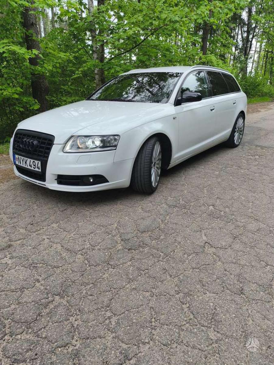 Balts Audi A6 2008 Viļņa, ar dzinēja tilpumu 2.97 L un nobraukumu 260 tūkst. km par 4999 €, foto 3 vietnē AUTOMOTO.COM.LV