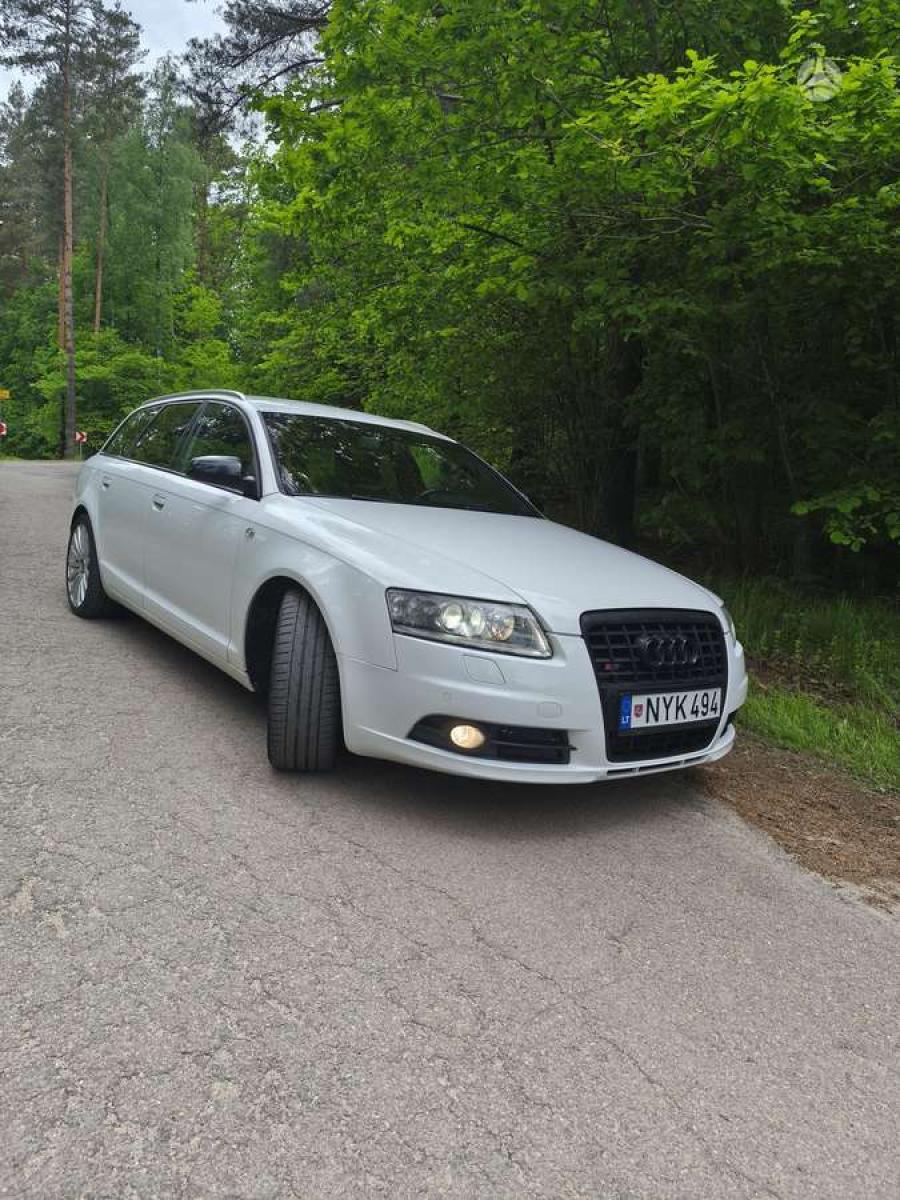 Balts Audi A6 2008 Viļņa, ar dzinēja tilpumu 2.97 L un nobraukumu 260 tūkst. km par 4999 €, foto 4 vietnē AUTOMOTO.COM.LV