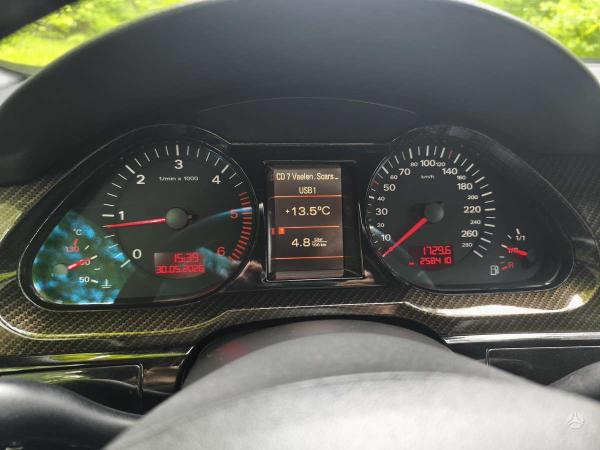 Белый Ауди А6 2008 в Вильнюс, объемом двигателя 2.97 л и пробегом 260 тыс. км за 4999 €, фото 10 на AUTOMOTO.COM.LV