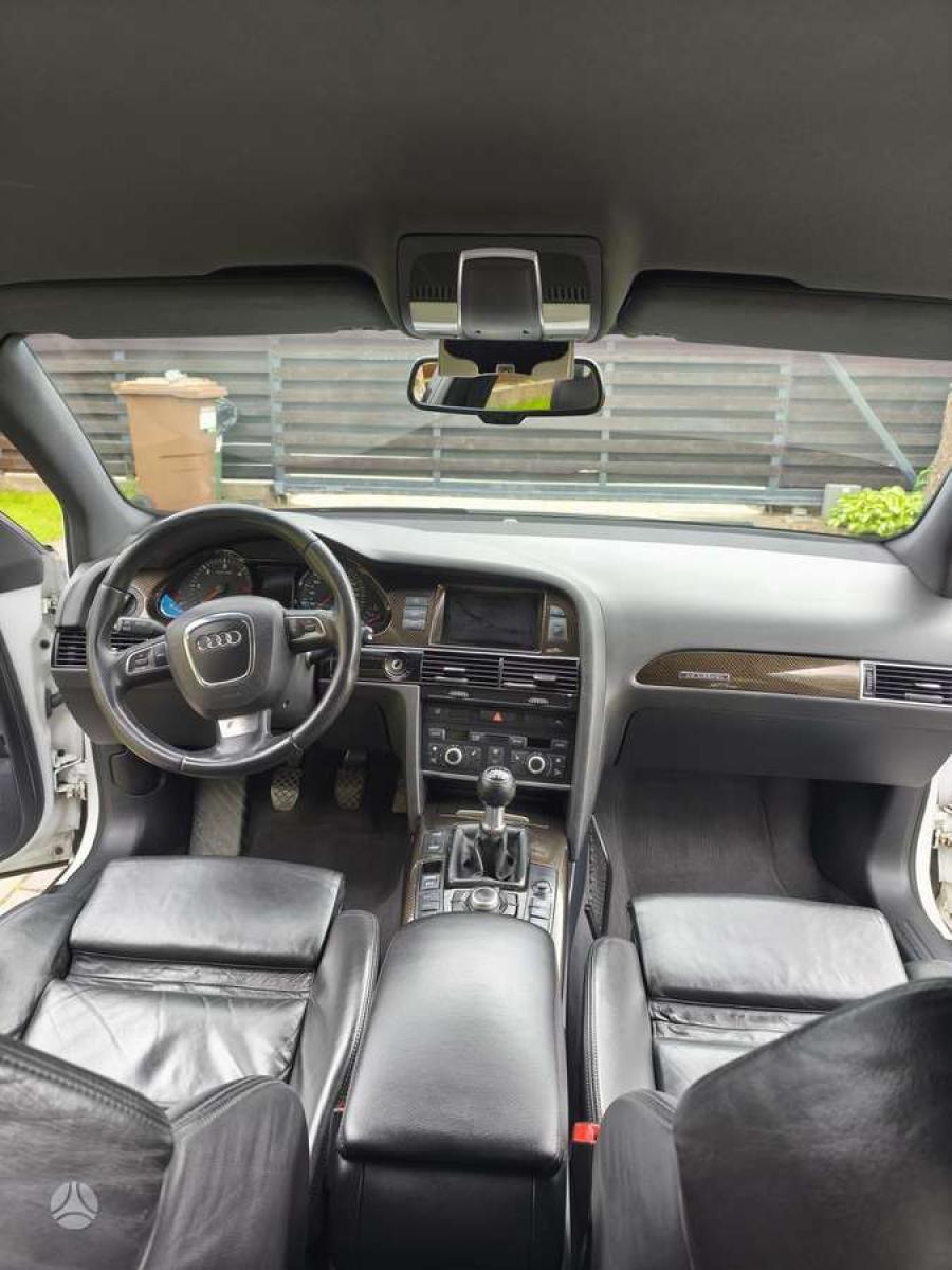 Balts Audi A6 2008 Viļņa, ar dzinēja tilpumu 2.97 L un nobraukumu 260 tūkst. km par 4999 €, foto 12 vietnē AUTOMOTO.COM.LV