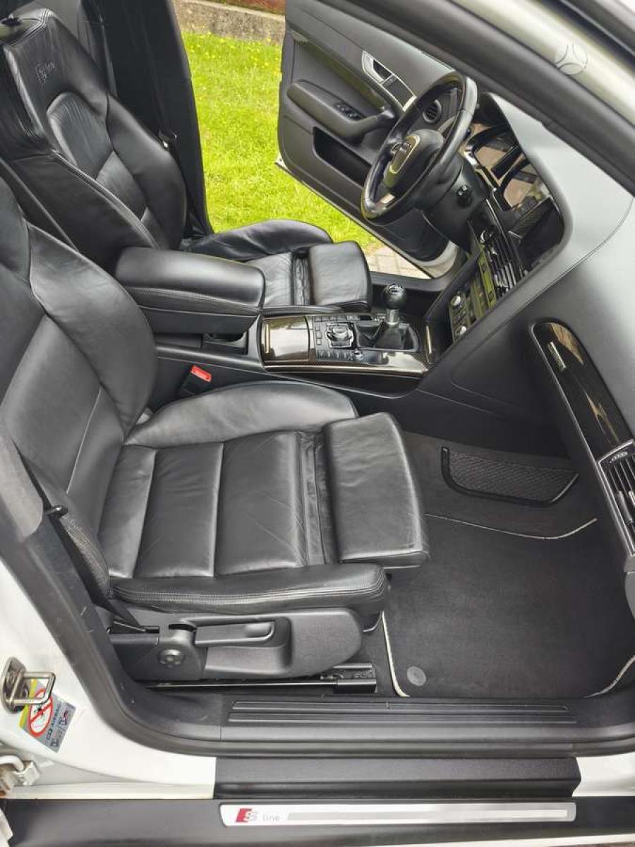 Balts Audi A6 2008 Viļņa, ar dzinēja tilpumu 2.97 L un nobraukumu 260 tūkst. km par 4999 €, foto 17 vietnē AUTOMOTO.COM.LV