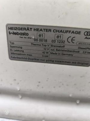 Balts Audi A6 2008 Viļņa, ar dzinēja tilpumu 2.97 L un nobraukumu 260 tūkst. km par 4999 €, foto 35 vietnē AUTOMOTO.COM.LV