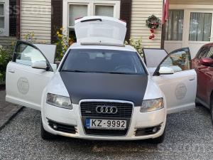 Balts Audi A6 2008 Rīga, ar dzinēja tilpumu 2.70 L un nobraukumu 330 tūkst. km par 2000 €, foto 3 vietnē AUTOMOTO.COM.LV