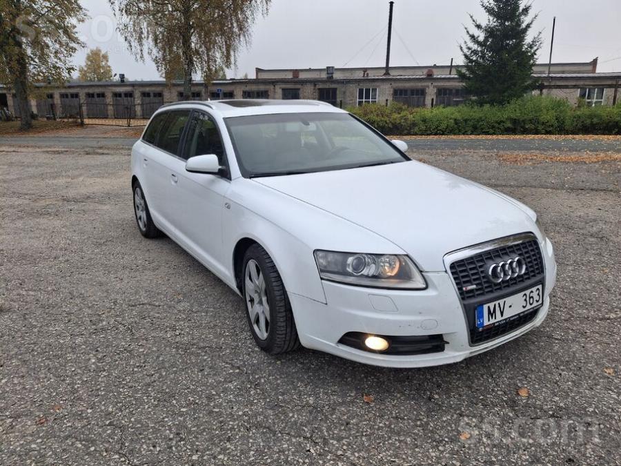Balts Audi A6 2008 Valmiera, ar dzinēja tilpumu 3.00 L un nobraukumu 429 tūkst. km par 3500 €, foto 3 vietnē AUTOMOTO.COM.LV