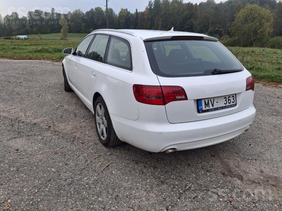 Balts Audi A6 2008 Valmiera, ar dzinēja tilpumu 3.00 L un nobraukumu 429 tūkst. km par 3500 €, foto 6 vietnē AUTOMOTO.COM.LV