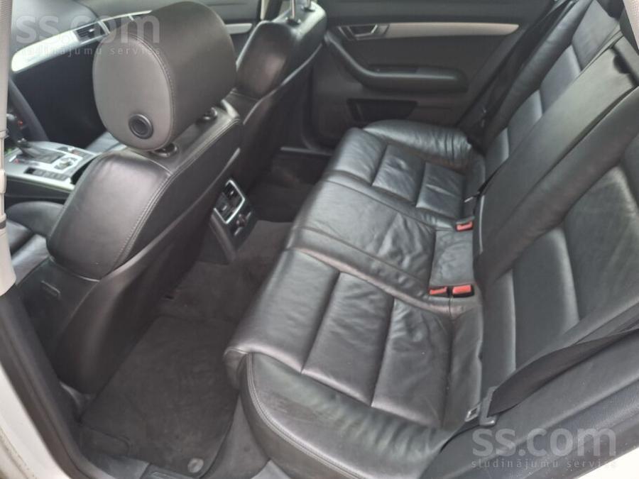 Balts Audi A6 2008 Valmiera, ar dzinēja tilpumu 3.00 L un nobraukumu 429 tūkst. km par 3500 €, foto 7 vietnē AUTOMOTO.COM.LV