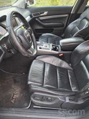 Balts Audi A6 2008 Valmiera, ar dzinēja tilpumu 3.00 L un nobraukumu 429 tūkst. km par 3500 €, foto 10 vietnē AUTOMOTO.COM.LV