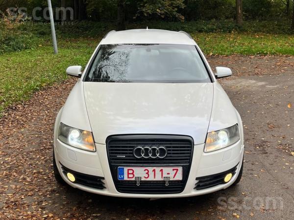 Ауди А6 2008 в Рига на AUTOMOTO.COM.LV Белый Ауди А6 2008 в Рига, объемом двигателя 3.00 л и пробегом 0 тыс. км за 3699 €, фото 9 на AUTOMOTO.COM.LV