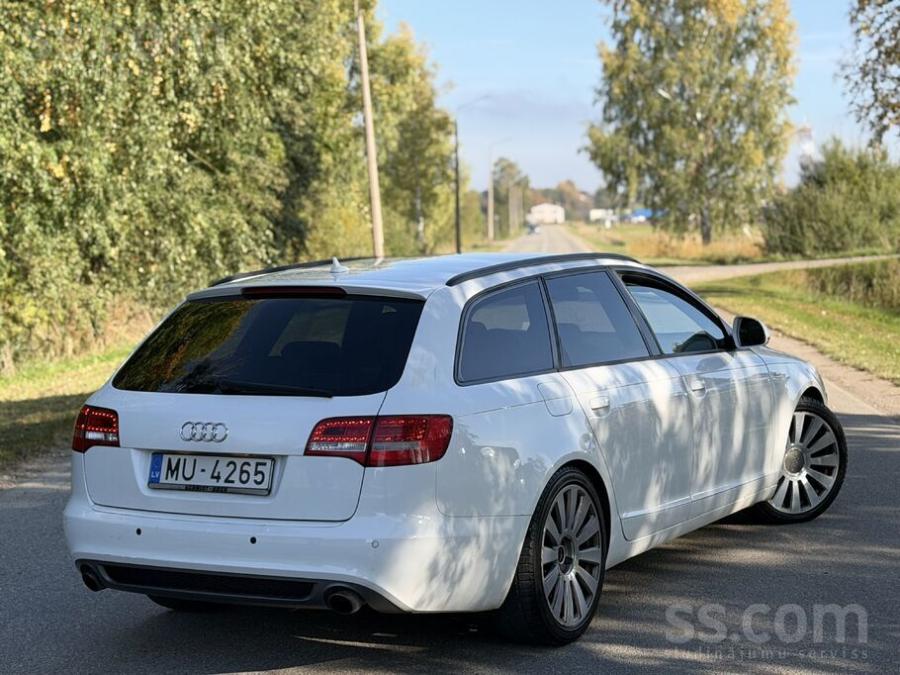 Balts Audi A6 2008 Tukums, ar dzinēja tilpumu 2.70 L un nobraukumu 330 tūkst. km par 4300 €, foto 5 vietnē AUTOMOTO.COM.LV