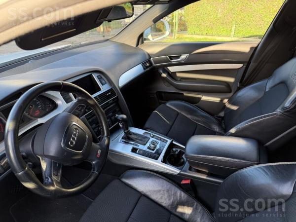 White Audi A6 2008 in Tukums, with an engine capacity of 2.70 L and mileage of 330 thousand km for 4300 €, photo 8 on AUTOMOTO.COM.LV