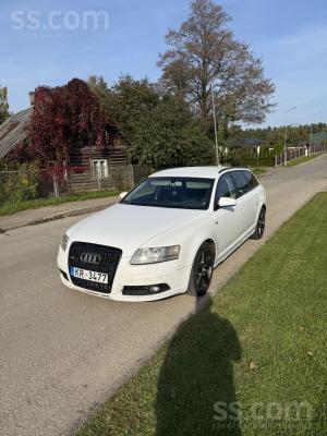 Audi A6 2008 Rīga vietnē Balts Audi A6 2008 Rīga, ar dzinēja tilpumu 2.00 L un nobraukumu 400 tūkst. km par 2300 €, foto 1 vietnē AUTOMOTO.COM.LV