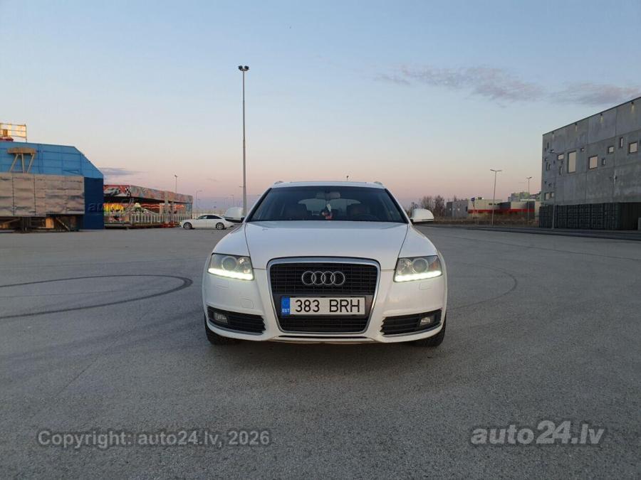 White Audi A6 2009 in Tallinn, with an engine capacity of 2.00 L and mileage of 350 thousand km for 5999 €, photo 2 on AUTOMOTO.COM.LV