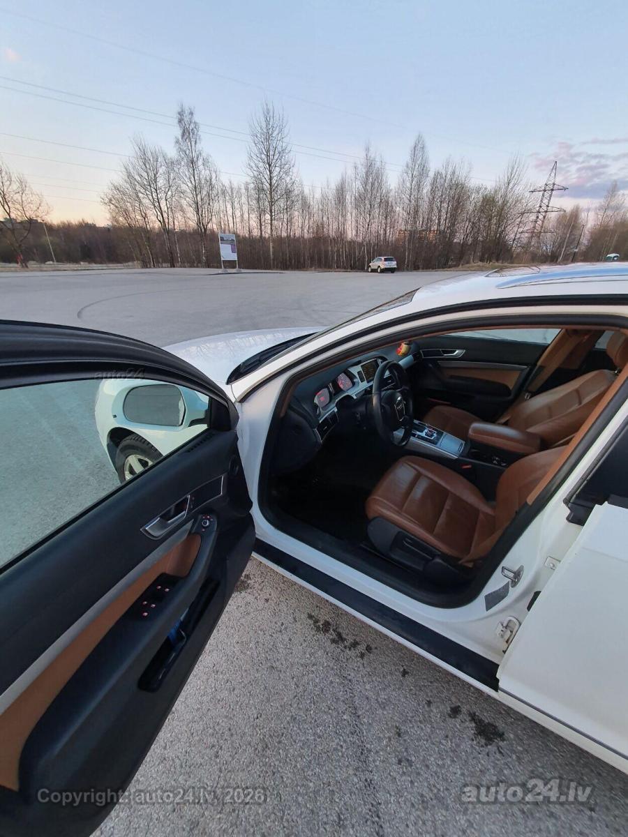 White Audi A6 2009 in Tallinn, with an engine capacity of 2.00 L and mileage of 350 thousand km for 5999 €, photo 8 on AUTOMOTO.COM.LV