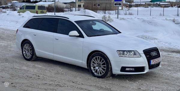 White Audi A6 2009 in Kretinga, with an engine capacity of 2.97 L and mileage of 350 thousand km for 5999 €, photo 4 on AUTOMOTO.COM.LV