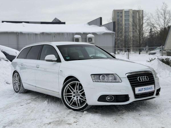 White Audi A6 2009 in Mazeikiai, with an engine capacity of 2.70 L and mileage of 231 thousand km for 6900 €, photo 2 on AUTOMOTO.COM.LV