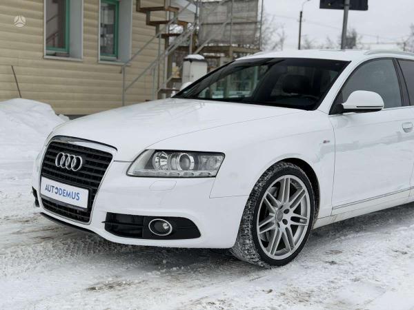 White Audi A6 2009 in Mazeikiai, with an engine capacity of 2.70 L and mileage of 231 thousand km for 6900 €, photo 5 on AUTOMOTO.COM.LV