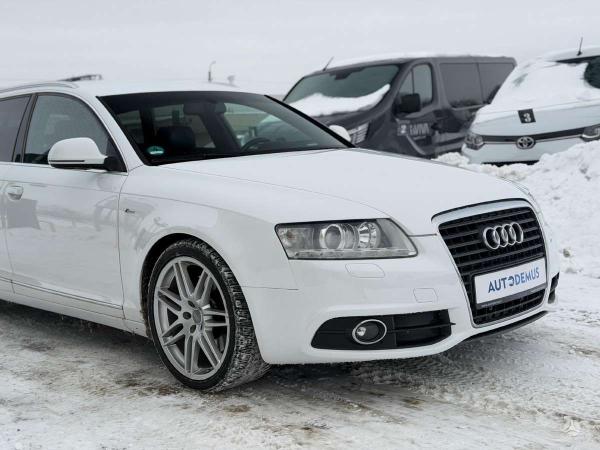 White Audi A6 2009 in Mazeikiai, with an engine capacity of 2.70 L and mileage of 231 thousand km for 6900 €, photo 7 on AUTOMOTO.COM.LV