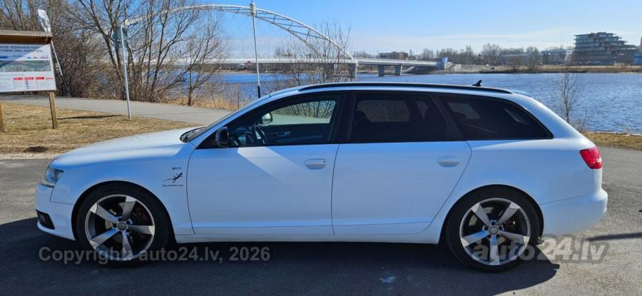 White Audi A6 2009 in Tallinn, with an engine capacity of 3.00 L and mileage of 301 thousand km for 5850 €, photo 1 on AUTOMOTO.COM.LV