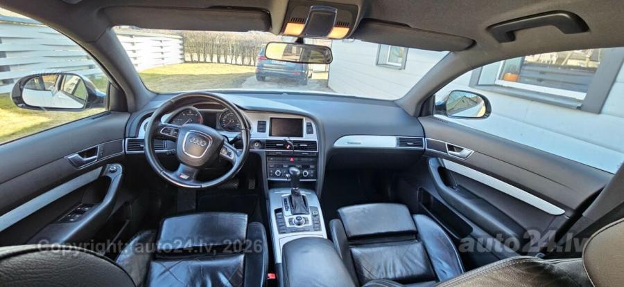 White Audi A6 2009 in Tallinn, with an engine capacity of 3.00 L and mileage of 301 thousand km for 5850 €, photo 9 on AUTOMOTO.COM.LV