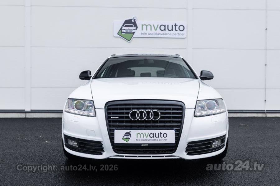 White Audi A6 2009 in Tallinn, with an engine capacity of 3.00 L and mileage of 302 thousand km for 6990 €, photo 5 on AUTOMOTO.COM.LV
