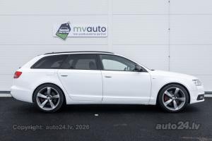 White Audi A6 2009 in Tallinn, with an engine capacity of 3.00 L and mileage of 302 thousand km for 6990 €, photo 11 on AUTOMOTO.COM.LV