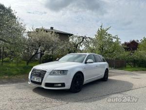 Balts Audi A6 2009 Tallina, ar dzinēja tilpumu 2.70 L un nobraukumu 297 tūkst. km par 6900 €, foto  vietnē AUTOMOTO.COM.LV