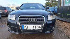 Balts Audi A6 2009 Rīga, ar dzinēja tilpumu 2.70 L un nobraukumu 255 tūkst. km par 4900 €, foto  vietnē AUTOMOTO.COM.LV