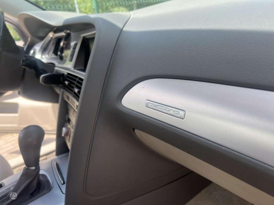 Balts Audi A6 2009 Prienai, ar dzinēja tilpumu 2.70 L un nobraukumu 299 tūkst. km par 3950 €, foto 22 vietnē AUTOMOTO.COM.LV