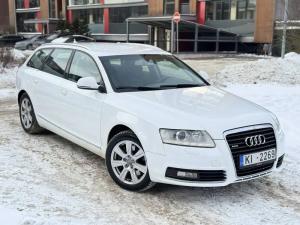 Белый Ауди А6 2009 в Рига, объемом двигателя 3.00 л и пробегом 313 тыс. км за 6990 €, фото  на AUTOMOTO.COM.LV