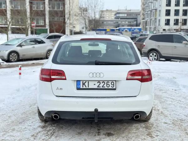 Белый Ауди А6 2009 в Рига, объемом двигателя 3.00 л и пробегом 313 тыс. км за 6990 €, фото 4 на AUTOMOTO.COM.LV